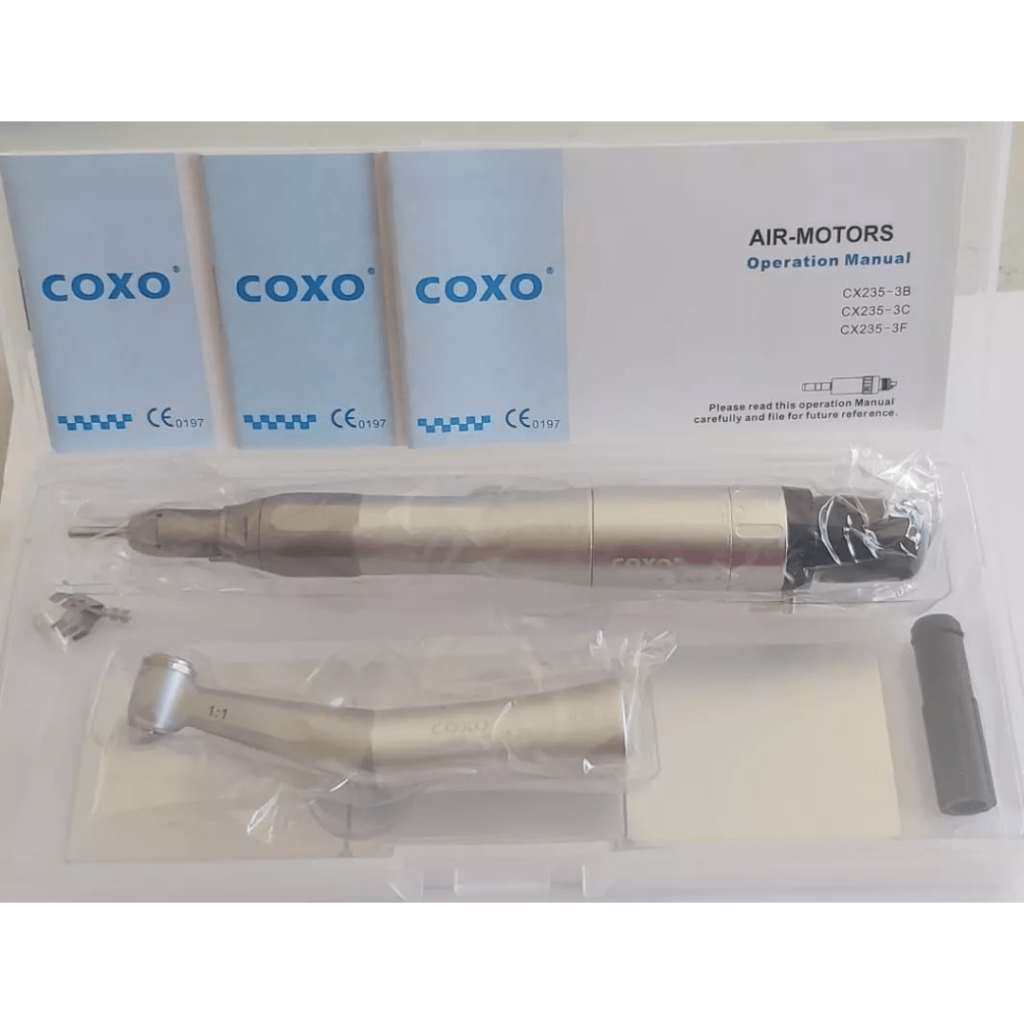 Kit Micromotor Coxo con Turbina Push triple spray – DENTIMOVIL Equipos ...